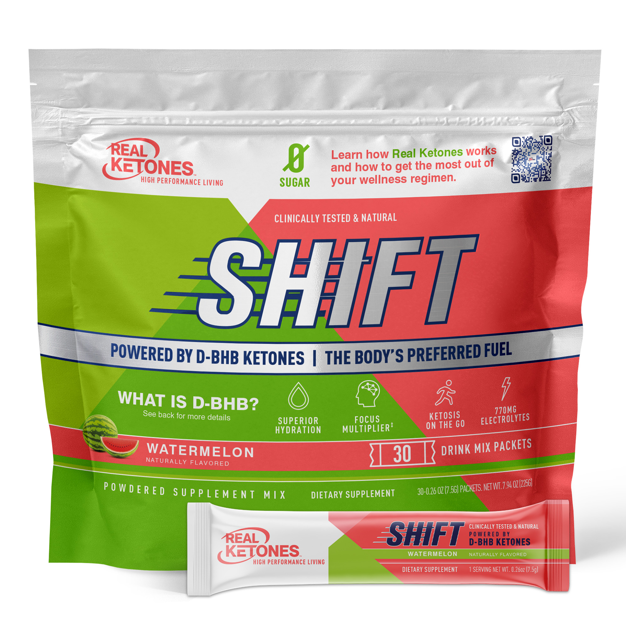 Real Ketones Watermelon Exogenous Ketones | Keto Supplements
